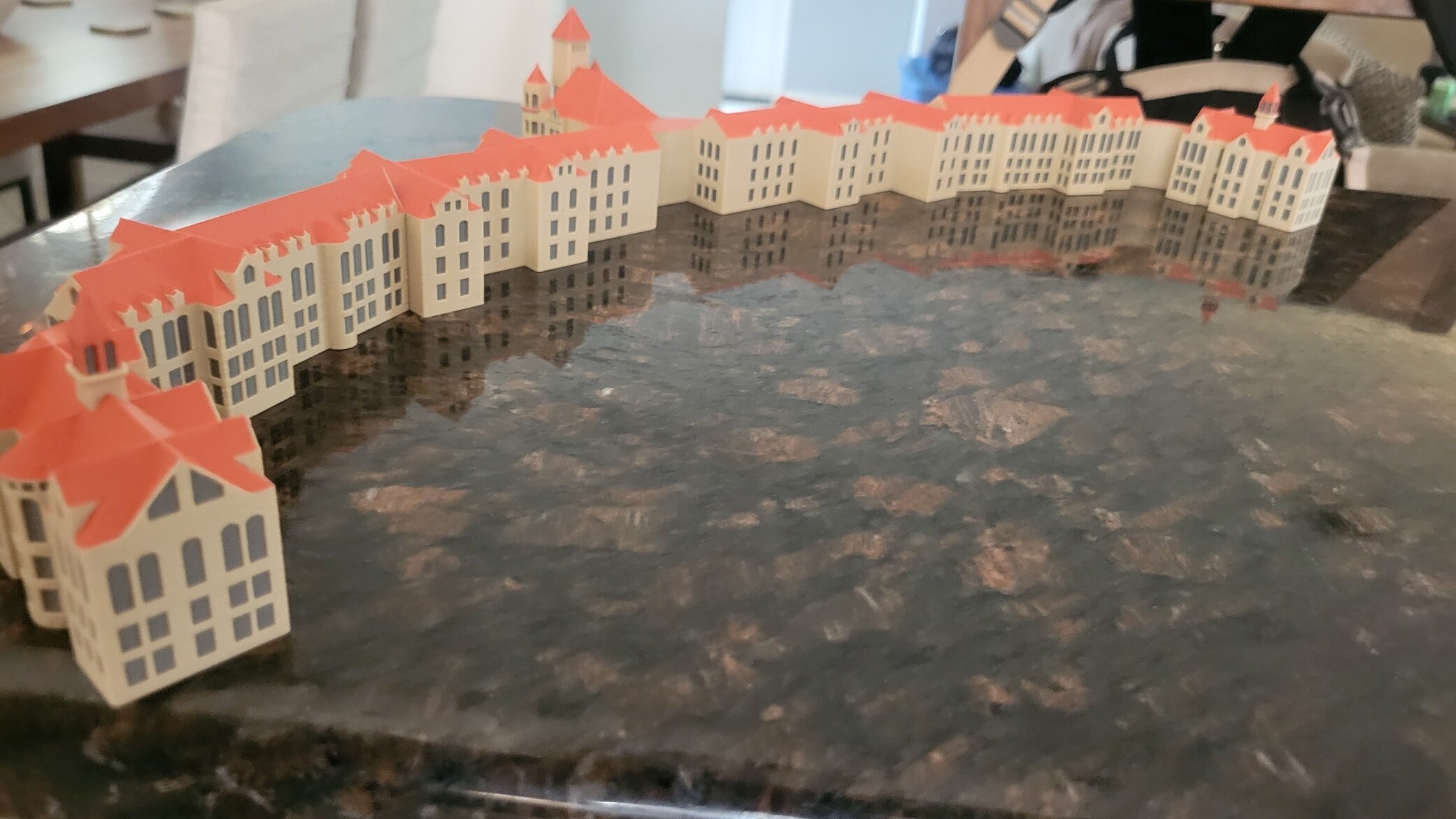 Fergus Falls Full Color 3D Printed Model Kirkbride Mental Hospital - Etsy