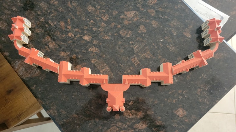 Fergus Falls Full Color 3D Printed Model Kirkbride Mental Hospital - Etsy