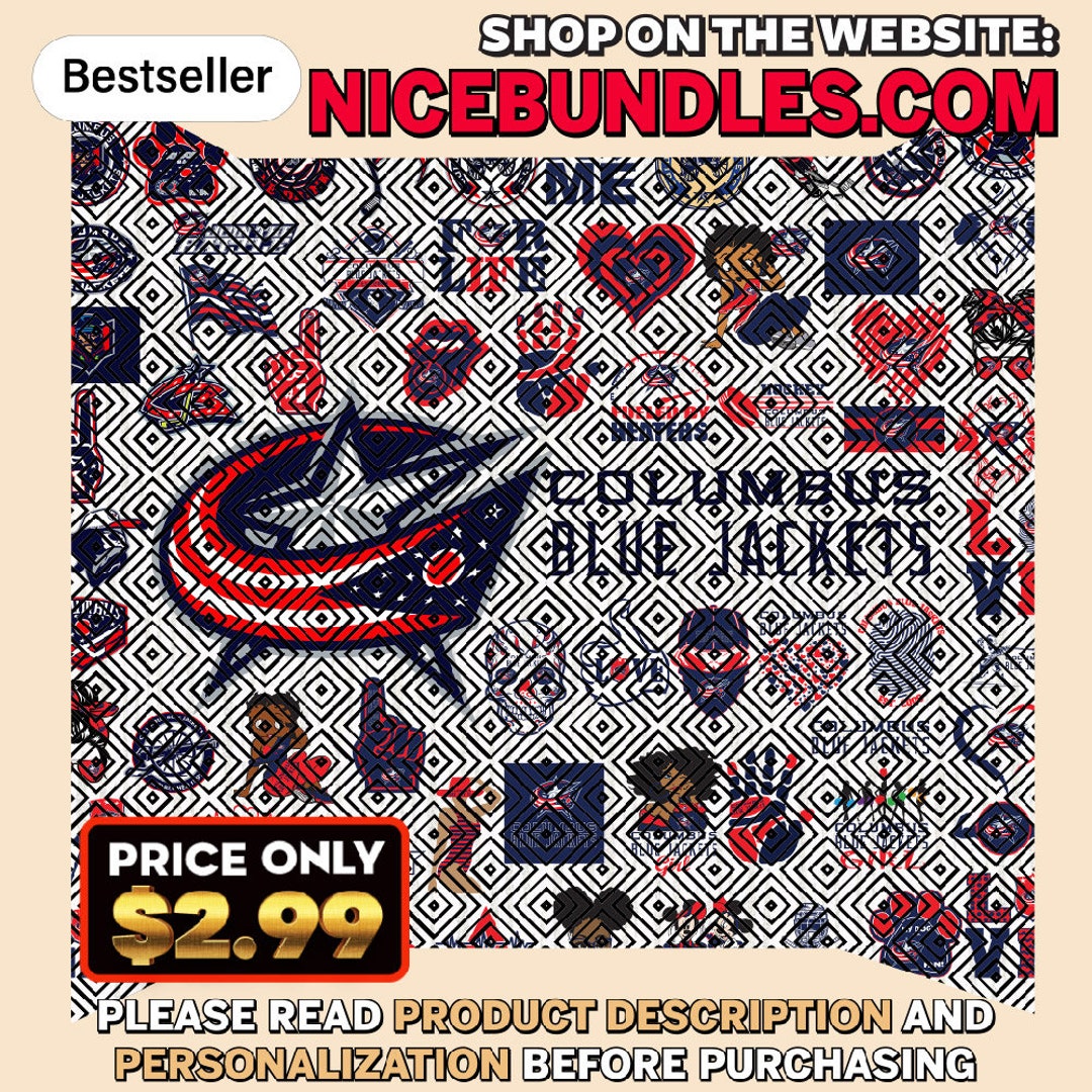 73 Files Columbus-blue-jackets Team Bundles Svg - Etsy