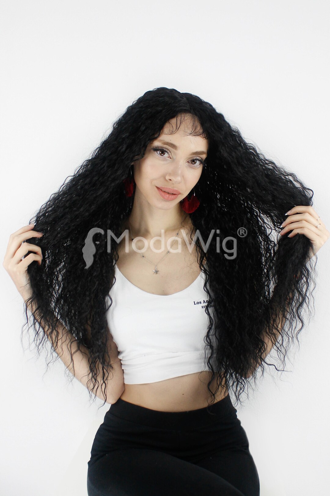 Long Black Lace Front Wig | Black Lace Front | Long Lace Front Wig ...