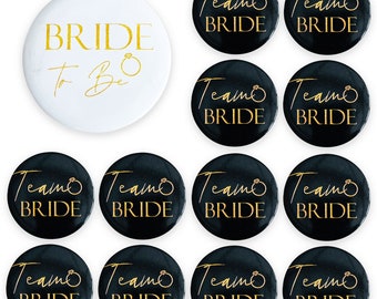 TEAM BRIDE BADGE Hen Party Badge / Bride to Be Badge Hen Do Favours Hen ...