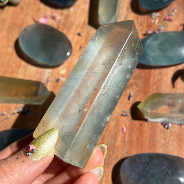 Amphibole Quartz - Etsy