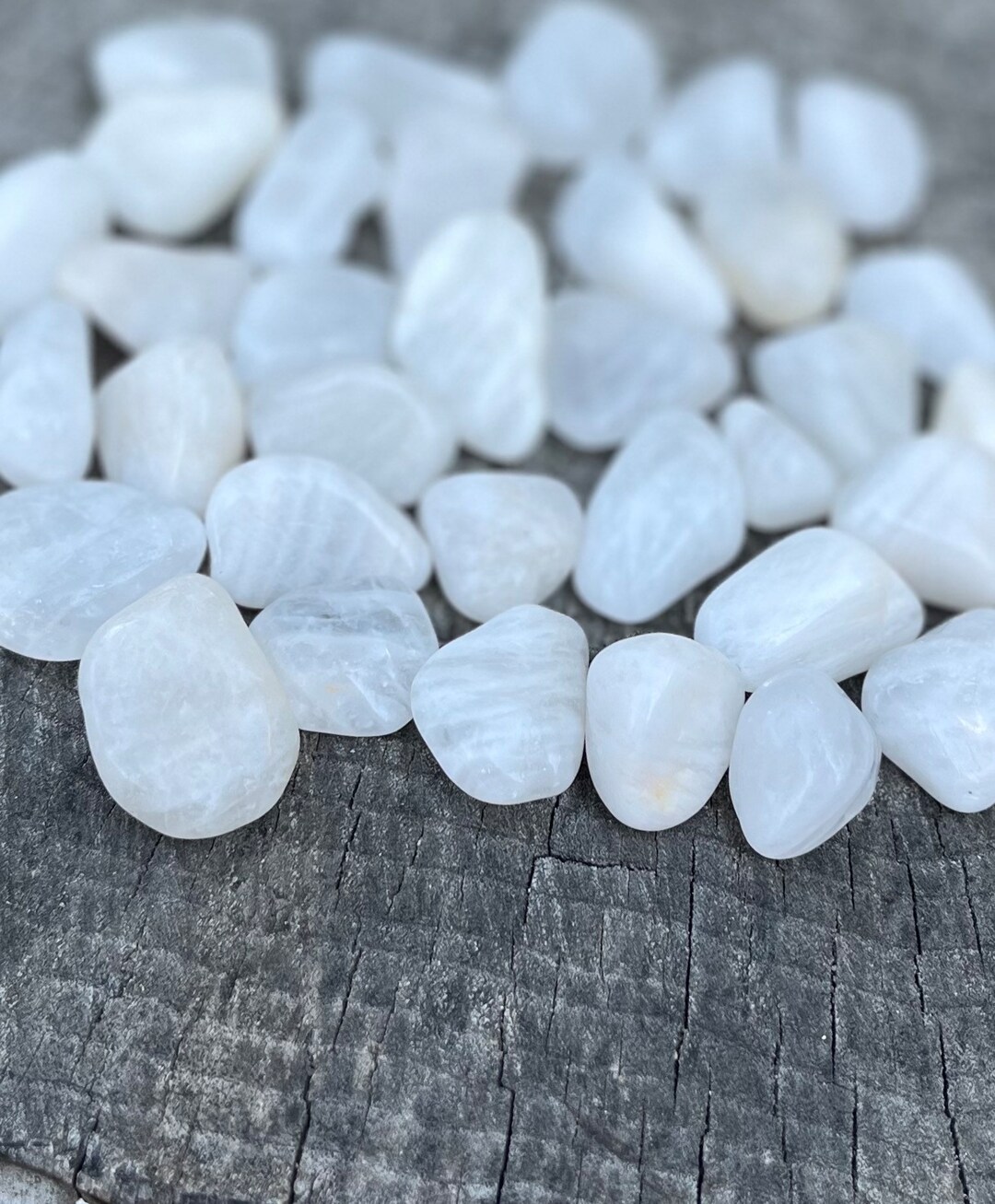 Natural Snow Quartz milky Quartz Purified With Palo Santo - Etsy