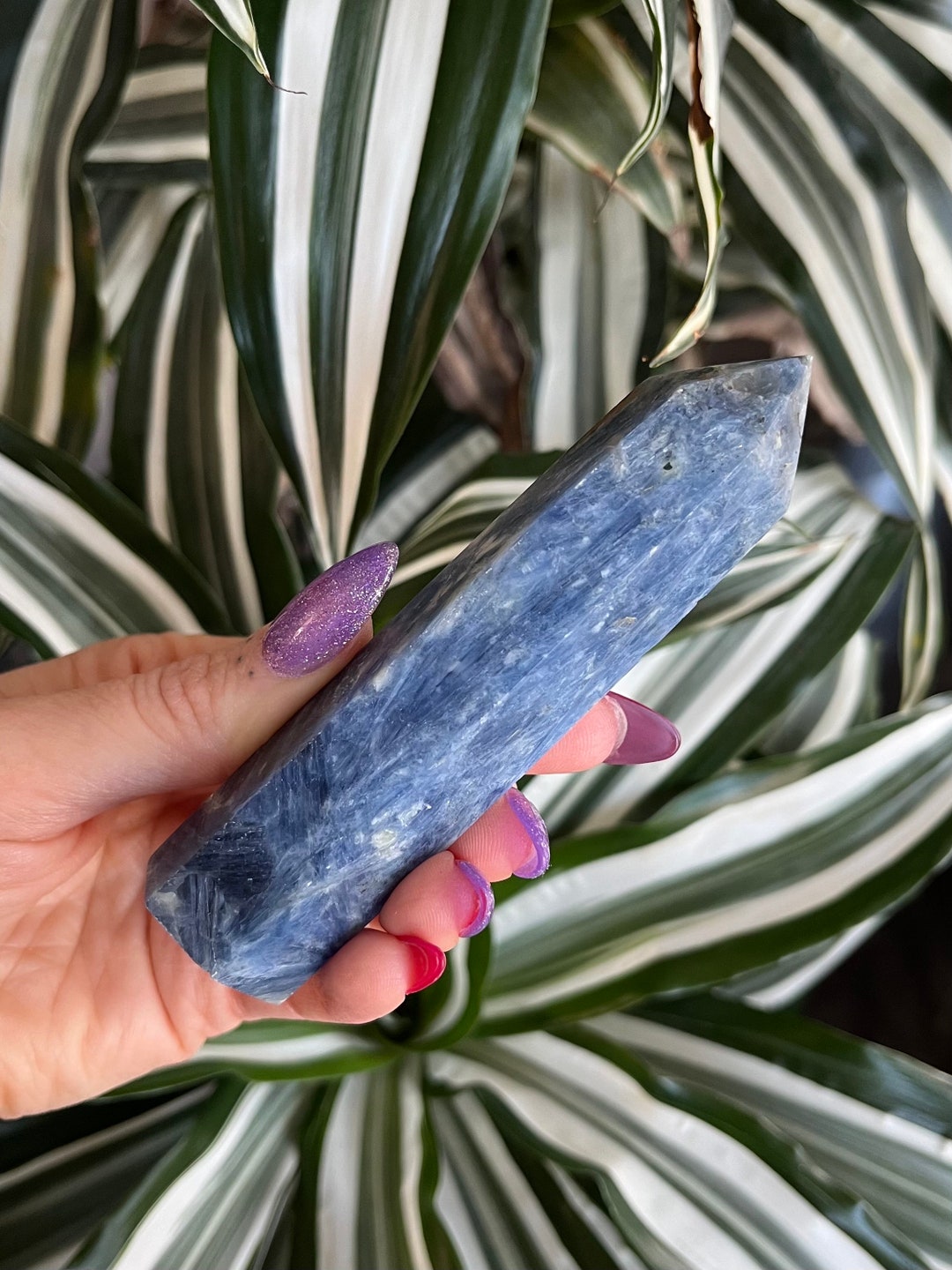 Natural Blue Kyanite Tower - Natural Kyanite Crystal Tower, Piece No ...
