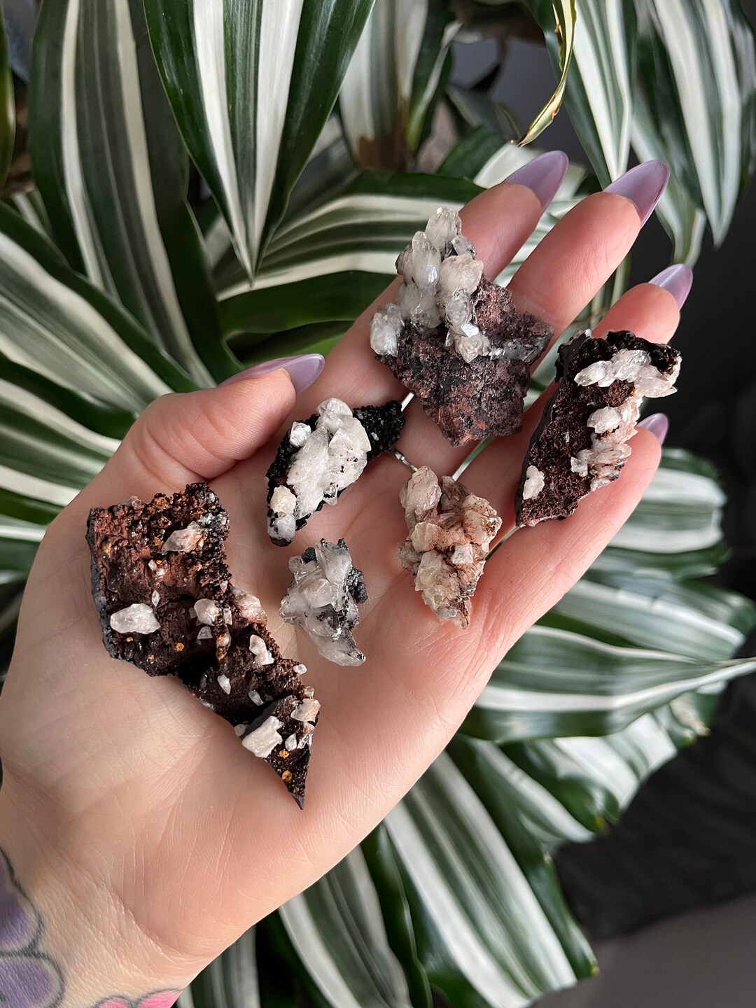 One 1 Raw Diamond Calcite Piece, You Choose Raw Diamond Calcite on ...