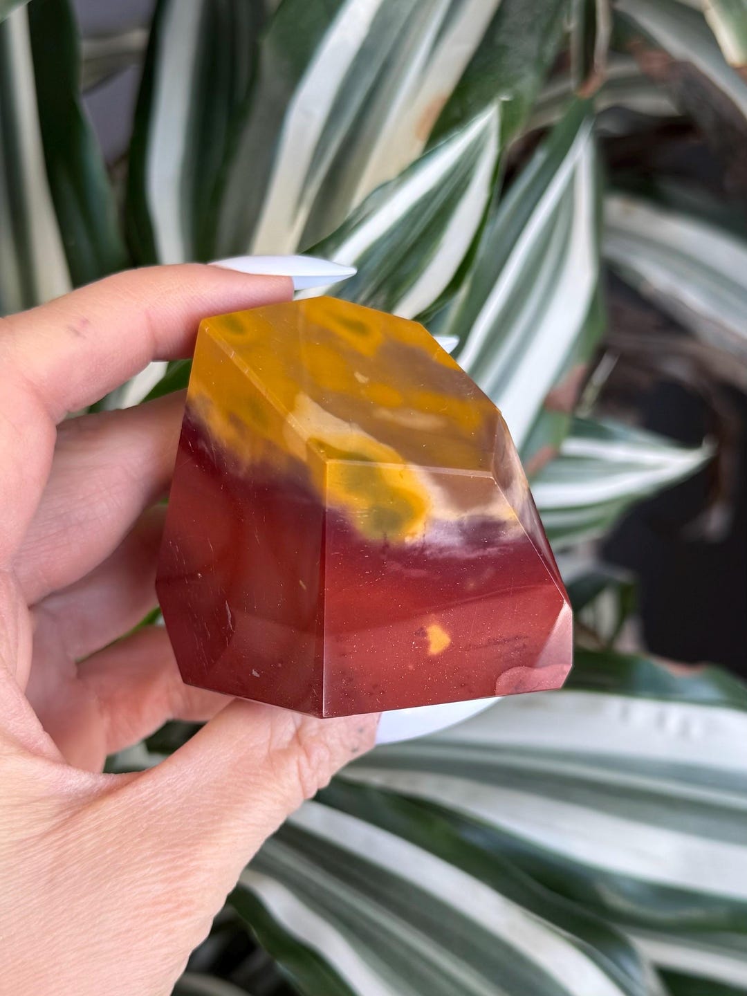 Natural Mookaite Jasper Free Form - Yellow and Red Mookaite Jasper ...
