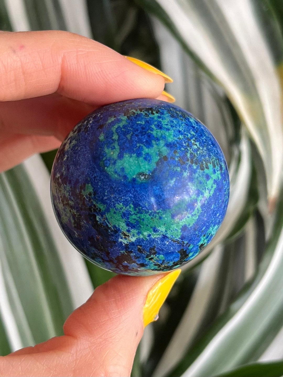 Rare* Azurite Malachite Sphere, From Utah, Natural & Untreated, Unique ...
