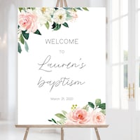 Baptism Sign - Etsy