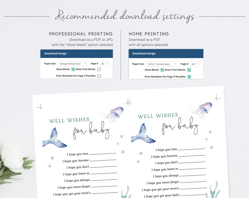 Ocean Baby Shower Games Bundle: Under the Sea Theme (instant Download ...
