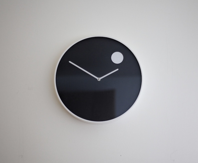 Modernist Clock Museum Wall Clock by Nathan Horwitt for Howard Miller ...