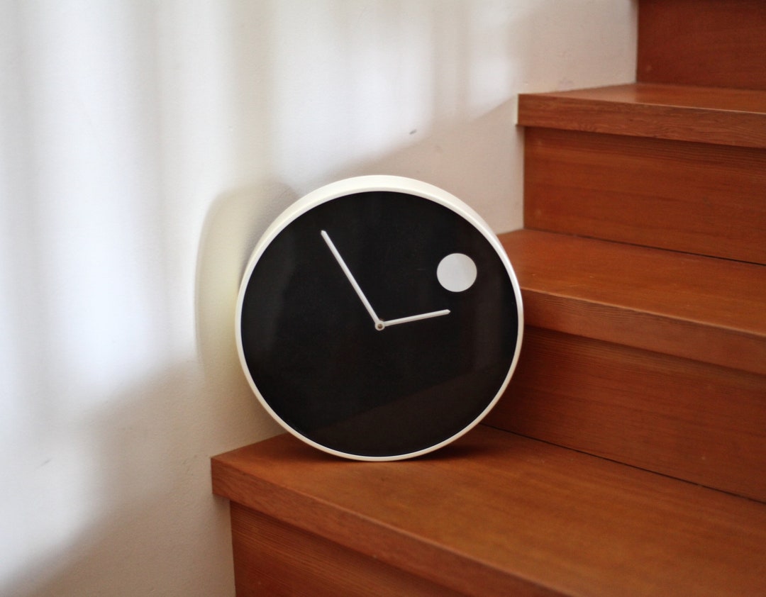 Modernist Clock Museum Wall Clock by Nathan Horwitt for Howard Miller ...