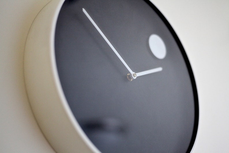 Modernist Clock Museum Wall Clock by Nathan Horwitt for Howard Miller ...