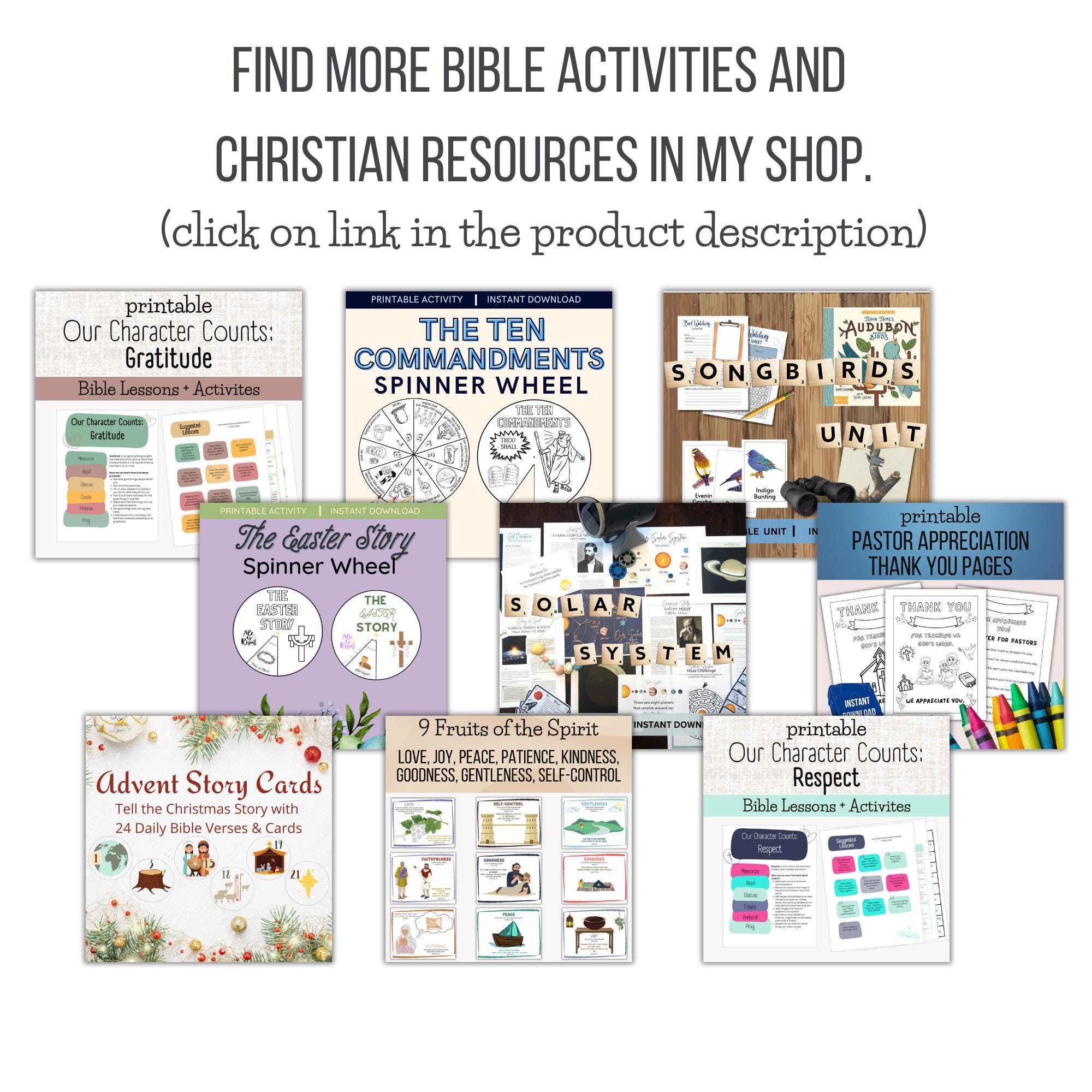 Ten Commandments Bible Craft | Sunday School Activity | Printable PDF ...