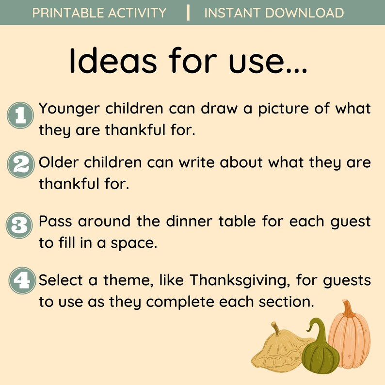 I'm Thankful for Pie-shaped Spinner Wheel Thanksgiving Craft Sunday ...