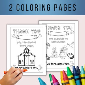 Pastor Appreciation Coloring Pages - Thank You Pages for Kids ...
