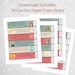 Advent Paper Chain Craft - 24 Bible Scripture Verses to Countdown to Christmas - Print in Color ...