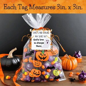 Christian Halloween Treat Tags - Candy Gift Labels With Messages About ...