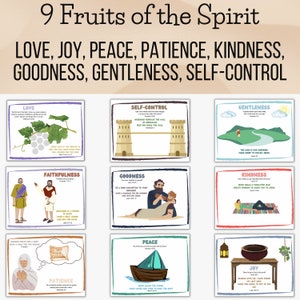 Fruit of the Spirit Playdough Mats - Bible Activity With Playdoh ...