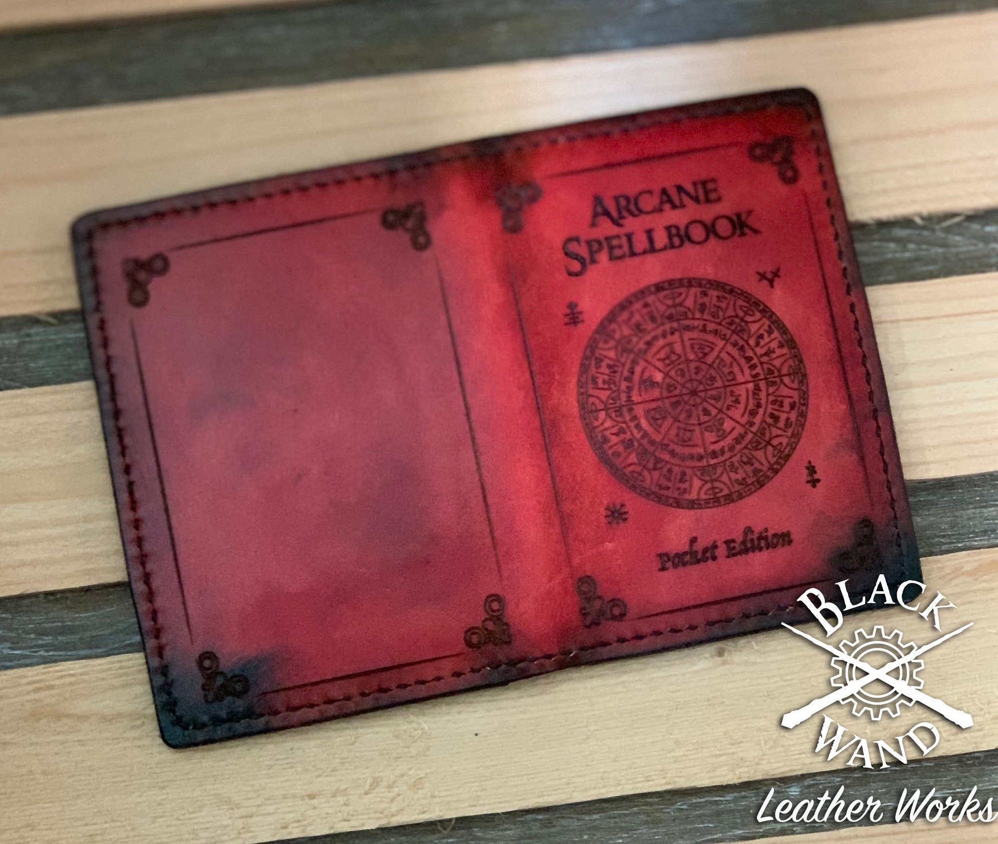Spellbook Wallet - Etsy