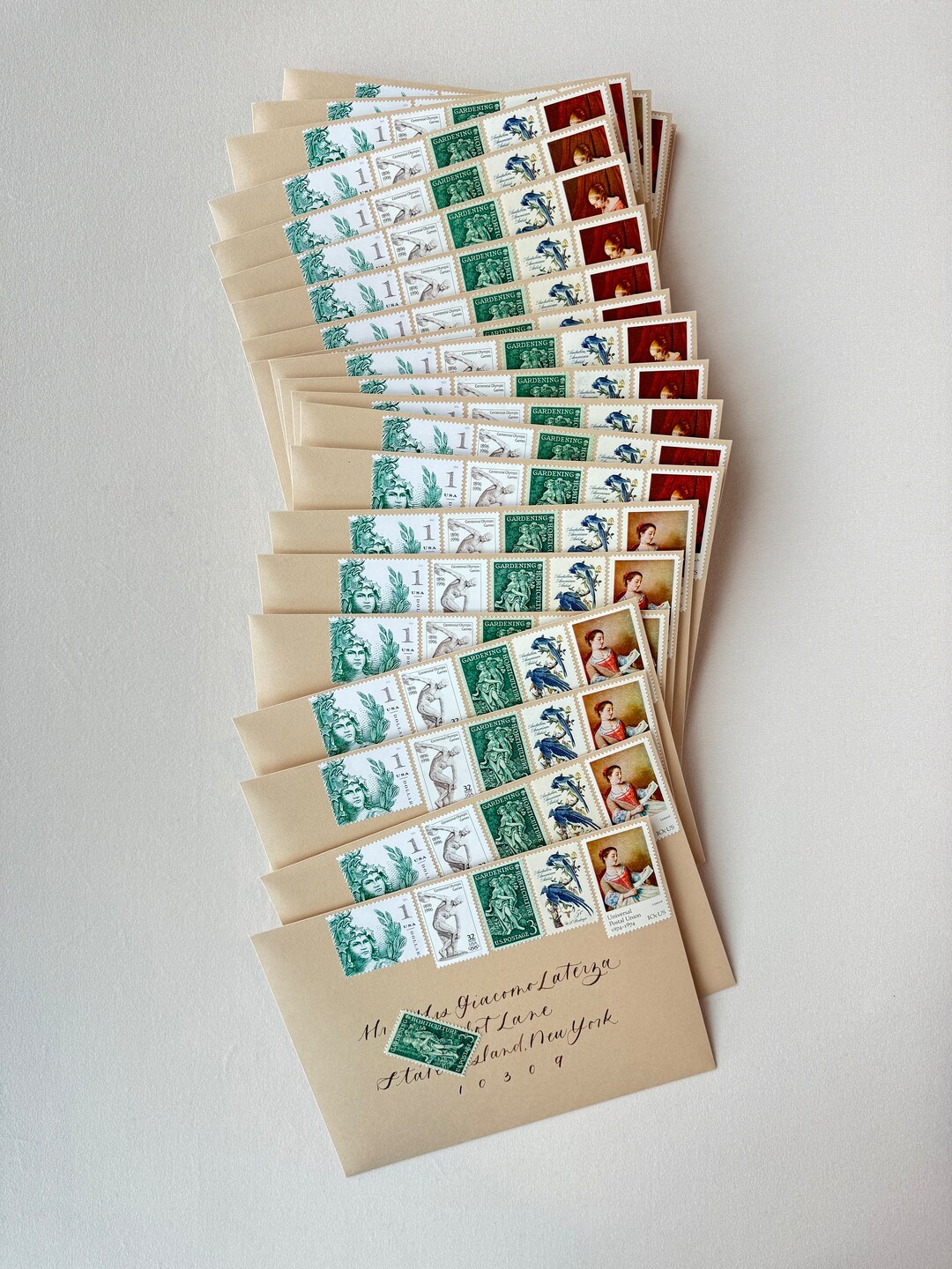 Calligraphy Envelopes, Handmade, Elegant Hand-lettered Envelopes ...