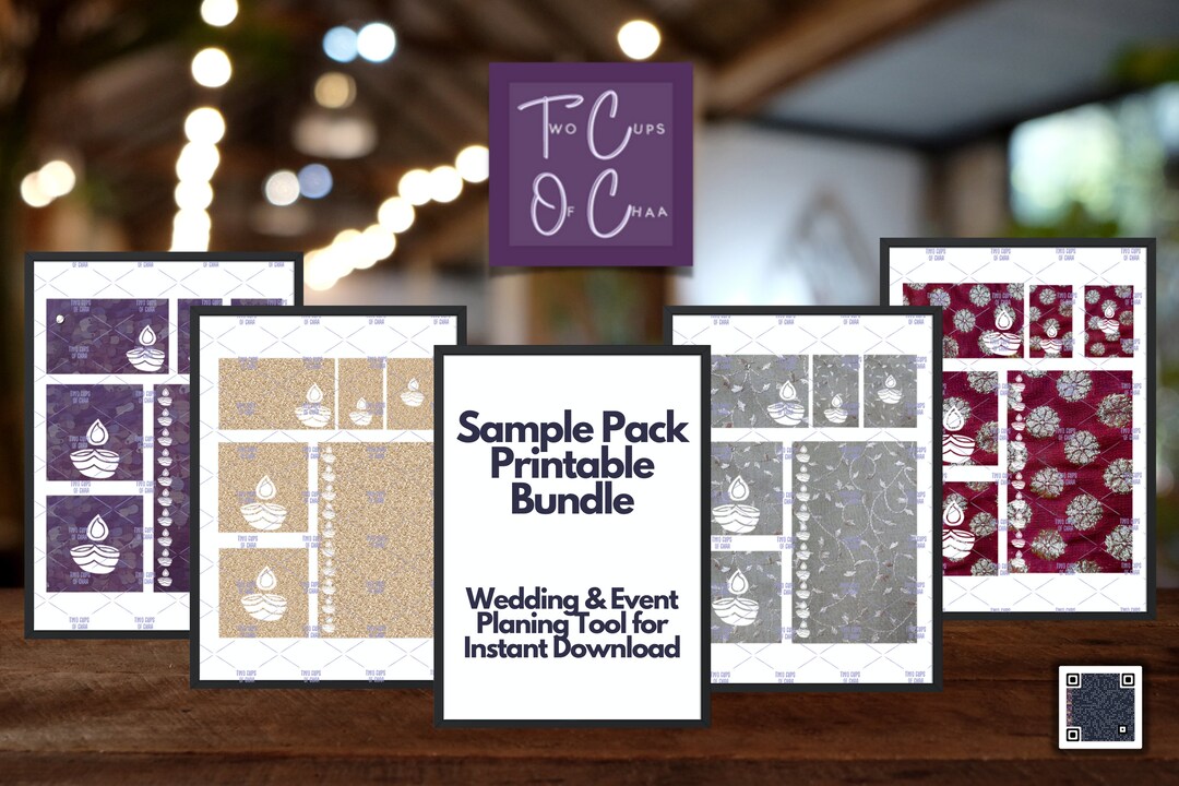 Sample Pack Printable Bundle Printable PDF Templates in ALL AVAILABLE ...