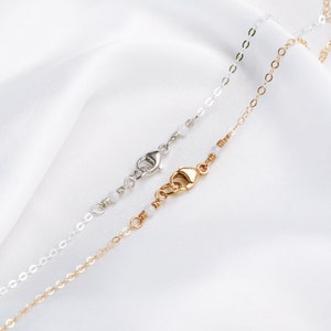 Gold Discreet Day Collar Karma Necklace Sub Collar Subtle Collar, Gold ...