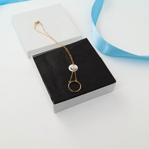 Gold Discreet Day Collar Karma Necklace Sub Collar Subtle Collar, Gold ...