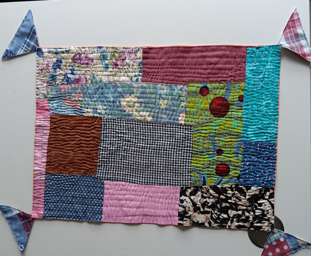 Mini Kawandi Quilt/patchwork/quilted - Etsy