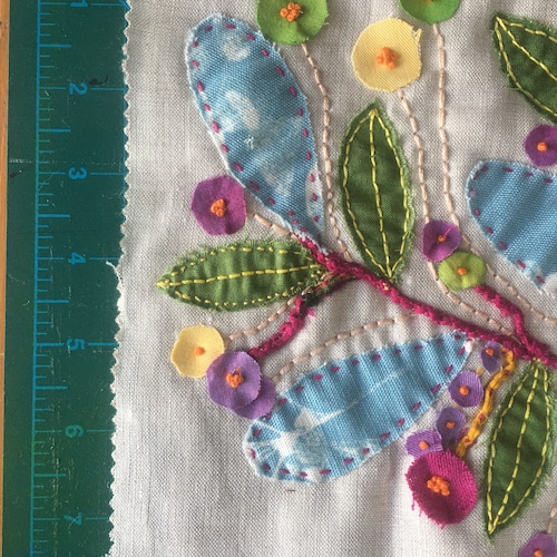 Slow Stitching Kit Poppies | Etsy