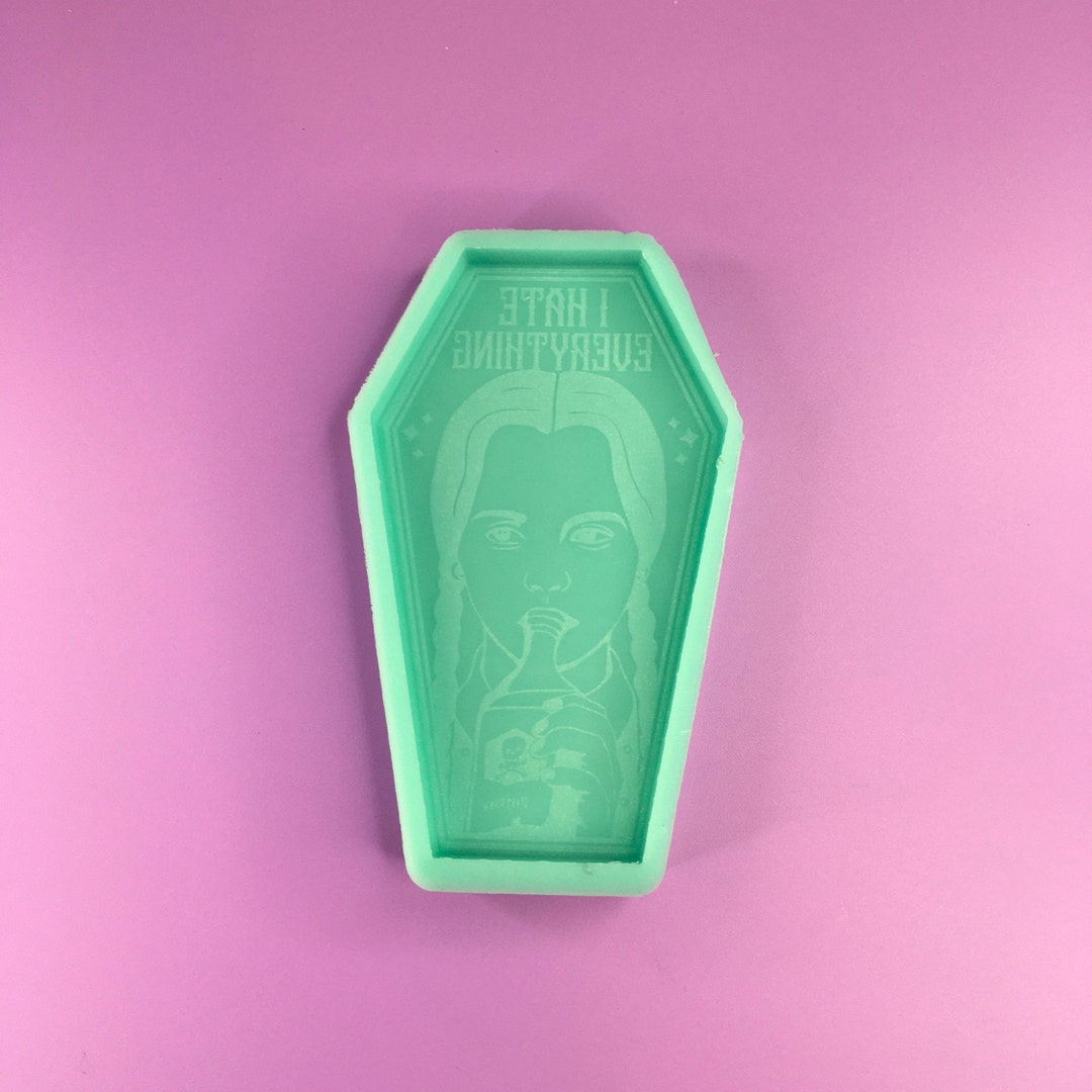 Wednesday Addams Silicone Mold - Etsy