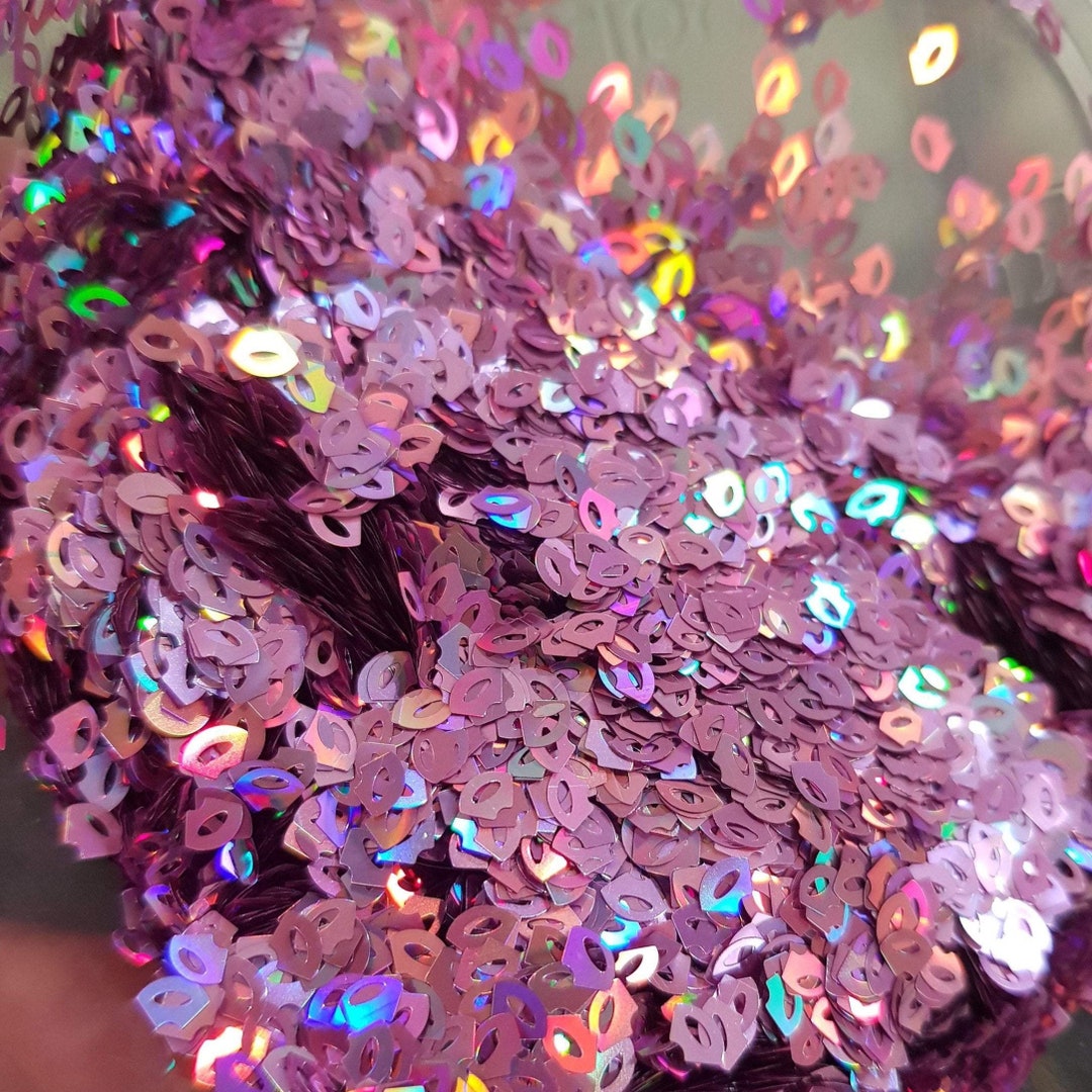 Lips Confetti/ Glitter Shapes - Etsy