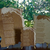 Engraved Maple Poem - Custom Love Letter - Personalized Wood Plaque ...