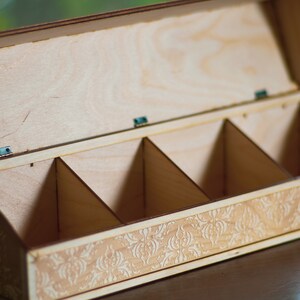 Engraved Wooden Seed Storage Box | Personalized Garden Seed Organizer ...