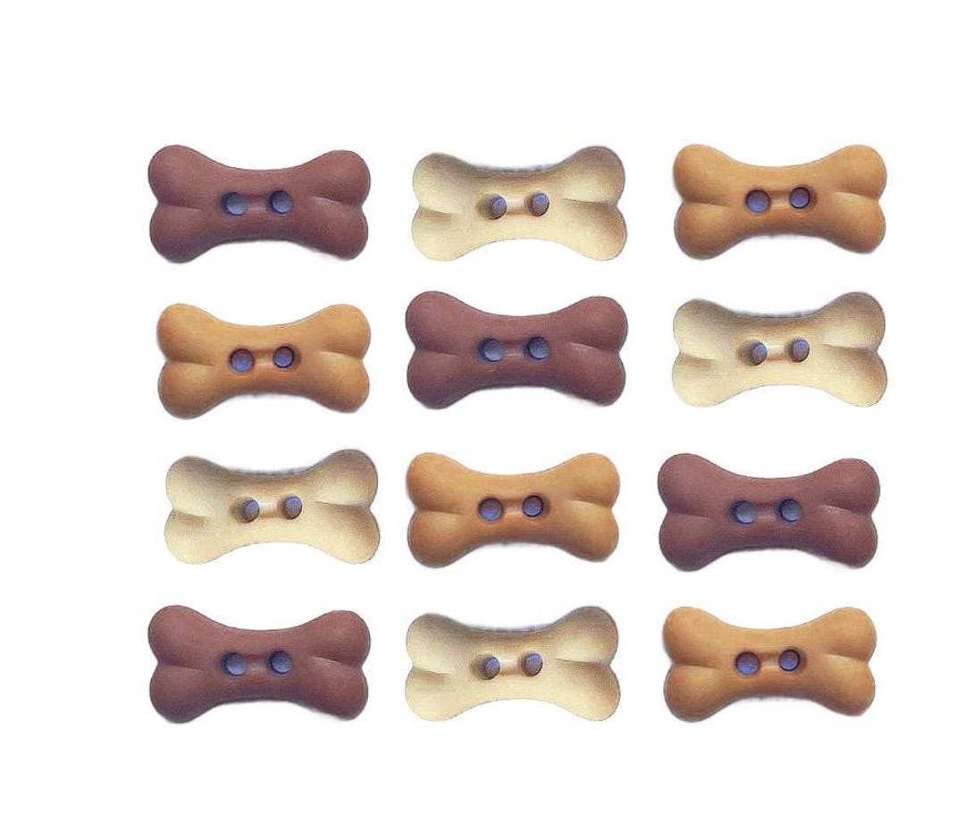 Sew Thru Bones - Shelly's Buttons and More - Dog Buttons ~ Novelty ...