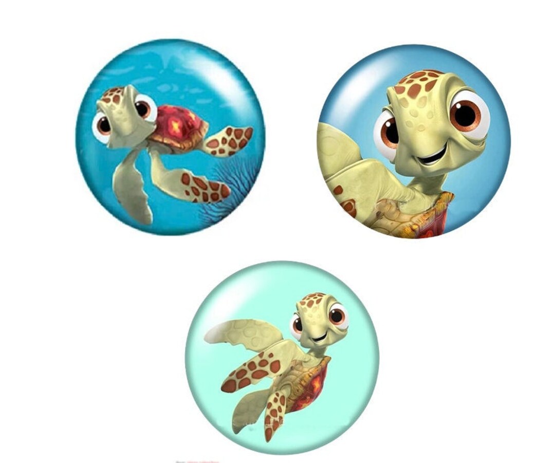 Squirt Cabochons - Finding Nemo ~ Disney Embellishments ~ Shelly's ...
