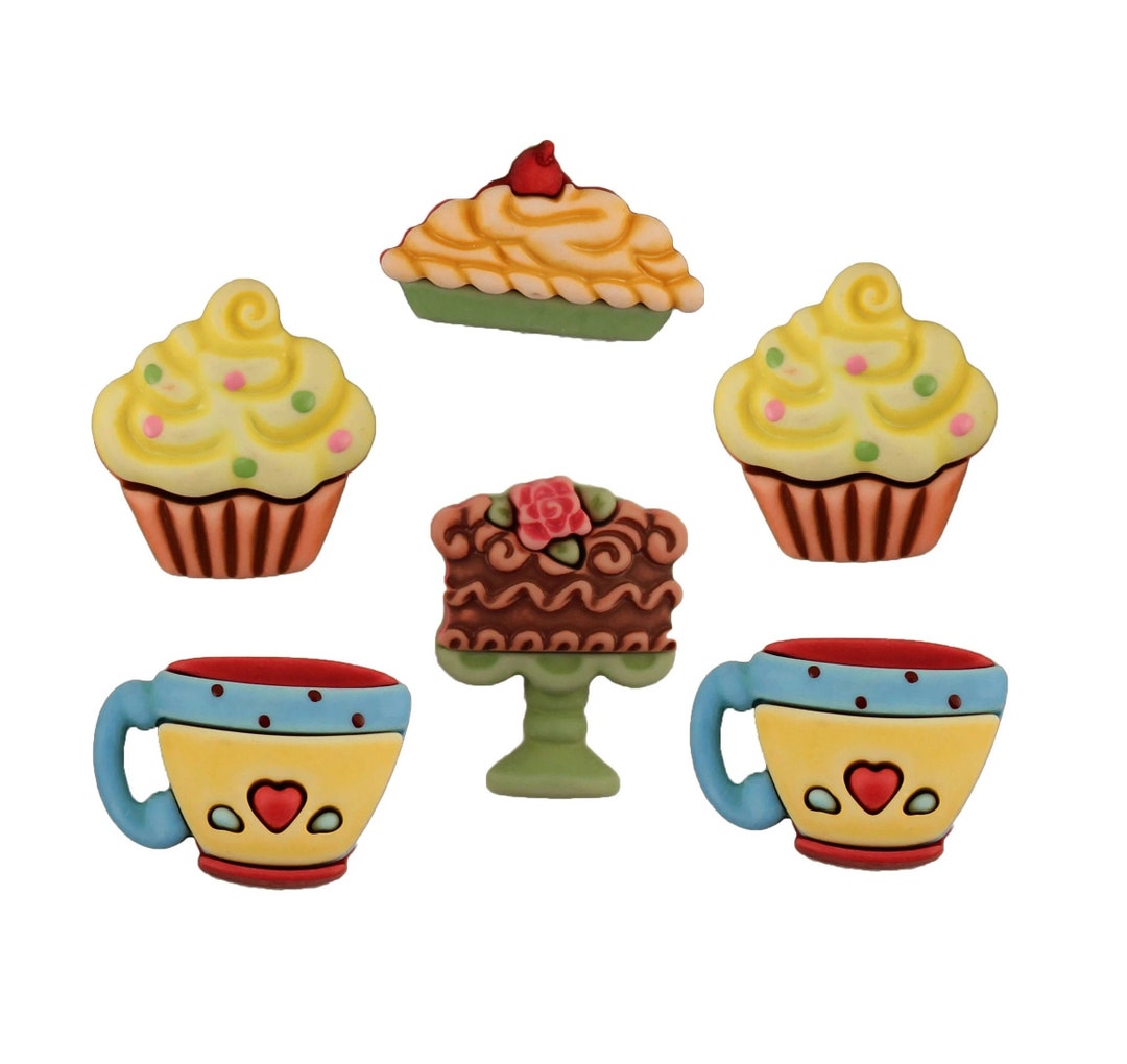 Sweet Treats ~ Snacks / Sweets ~ Buttons Galore Embellishment Buttons ...
