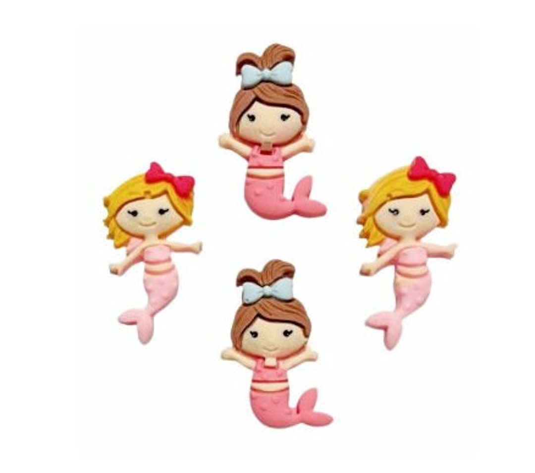 Merry Mermaids ~ Shelly's Buttons & More Flat Back Embellishments ...