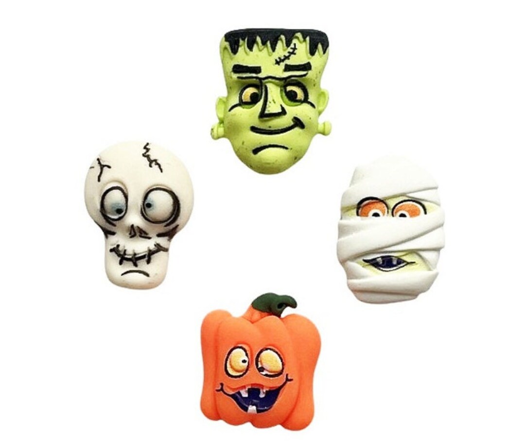 The 'BOO' Crew ~ Shelly's Buttons and More - Halloween Flat Back ...