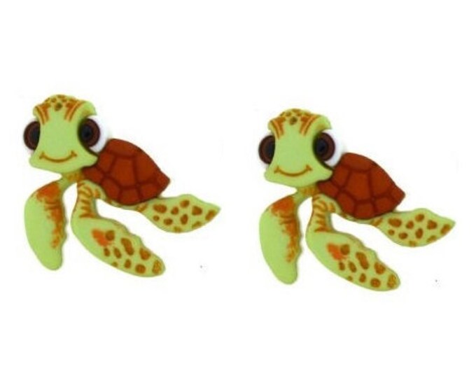 Squirt / Finding Nemo Licensed Disney Buttons Jesse James - Etsy