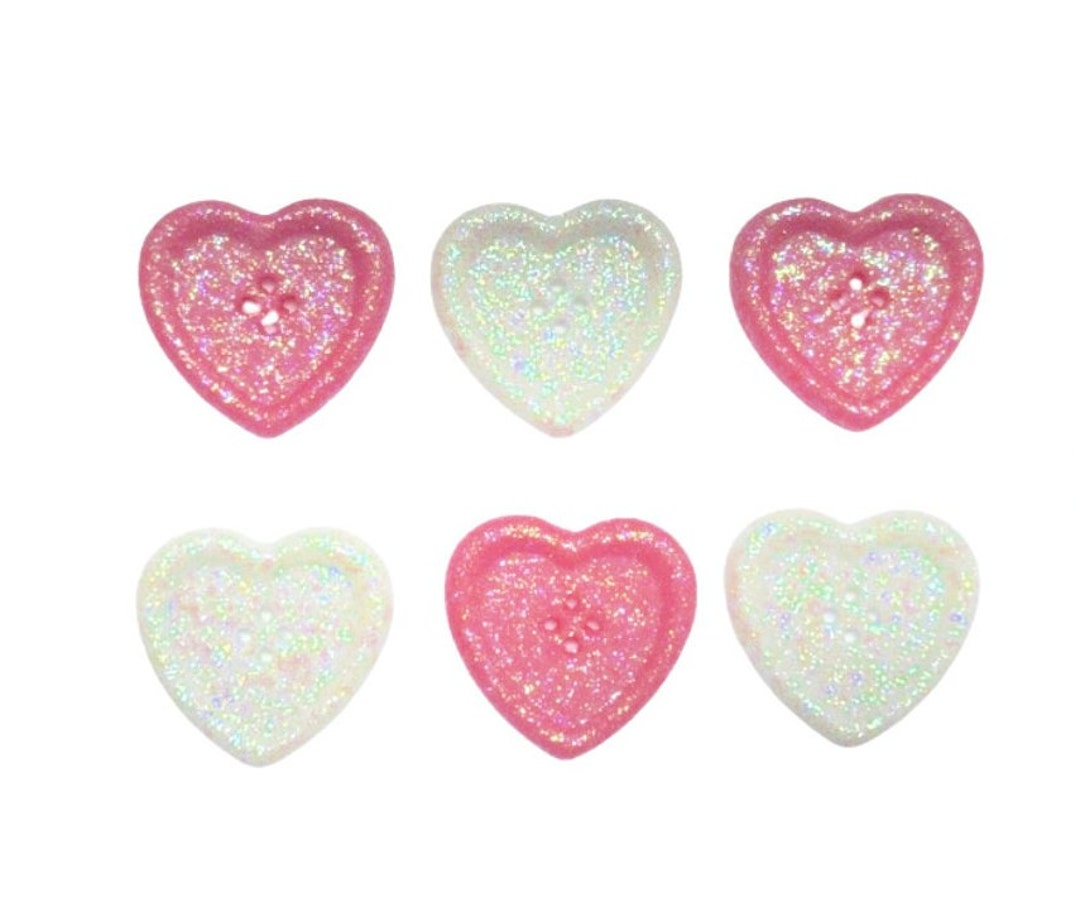 Love U - Heart Button Set ~ Shelly's Buttons and More Embellishment ...
