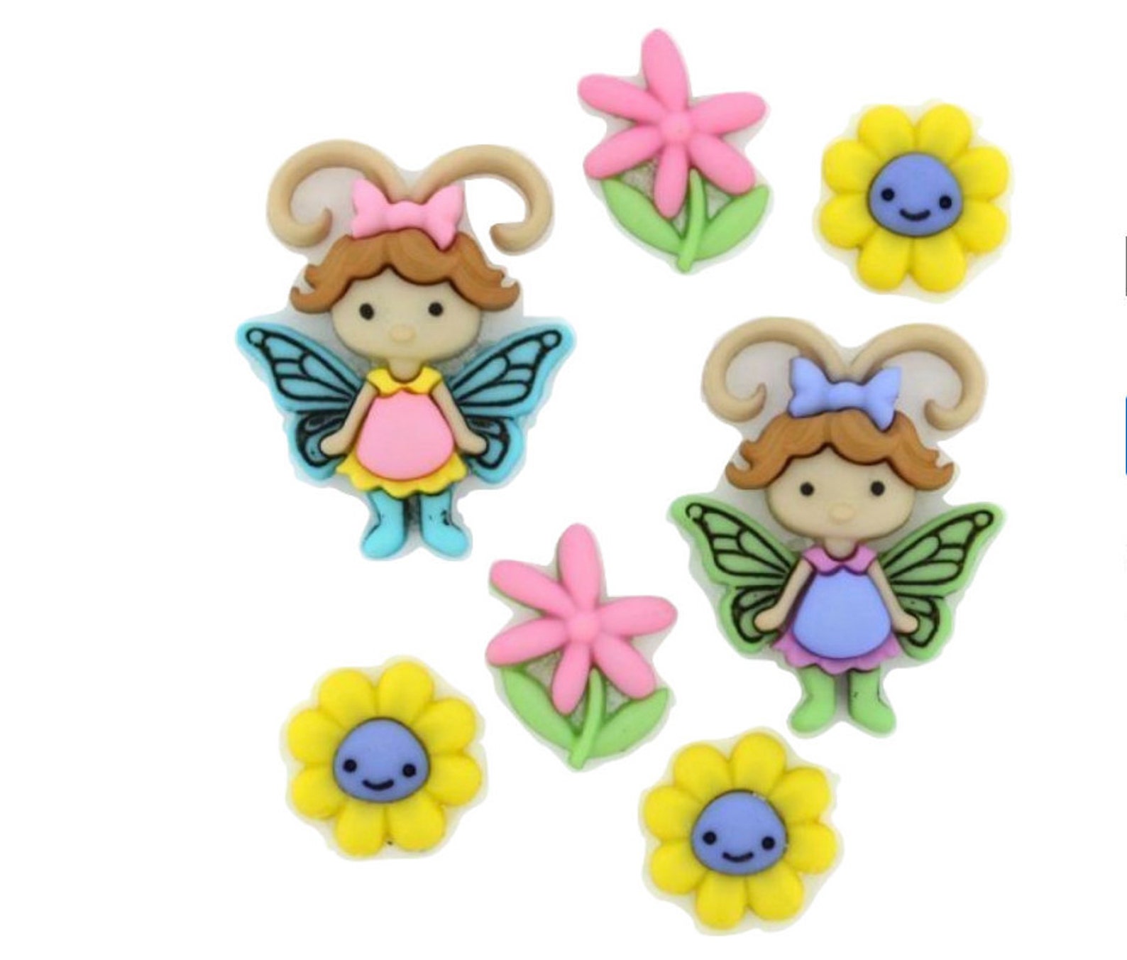 Flutter Bugs Fantasy / Fairytale Dress It up Embellishment - Etsy