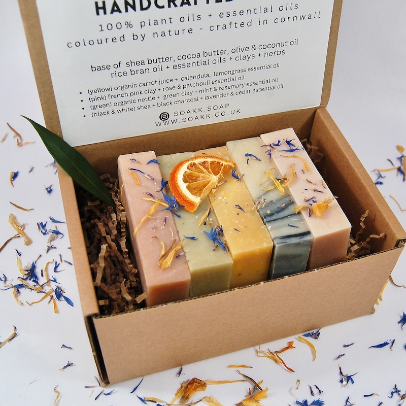 Handmade Soaps Hamper - Etsy UK
