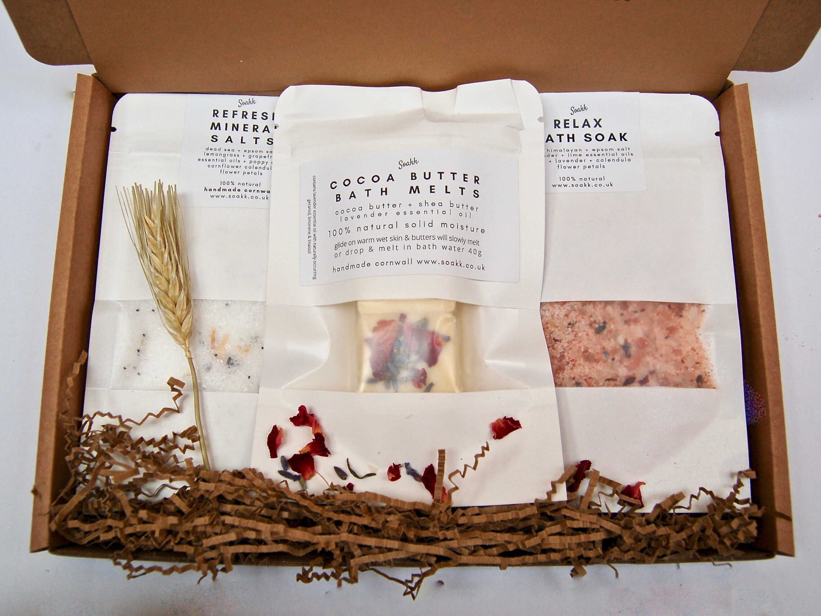 30th BIRTHDAY GIFT for Her / NATURAL Spa Box With Bath Melts - Etsy