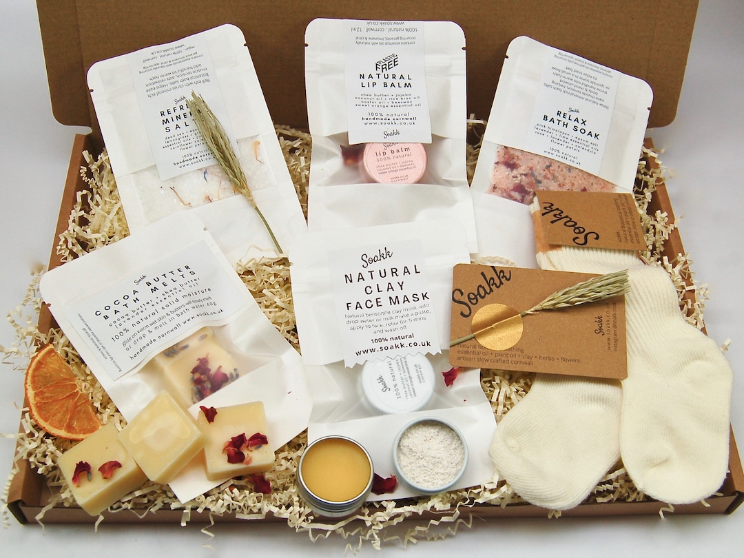 New Mum Gift Hamper Care Package: Handmade Postpartum Baby Shower Gifts ...