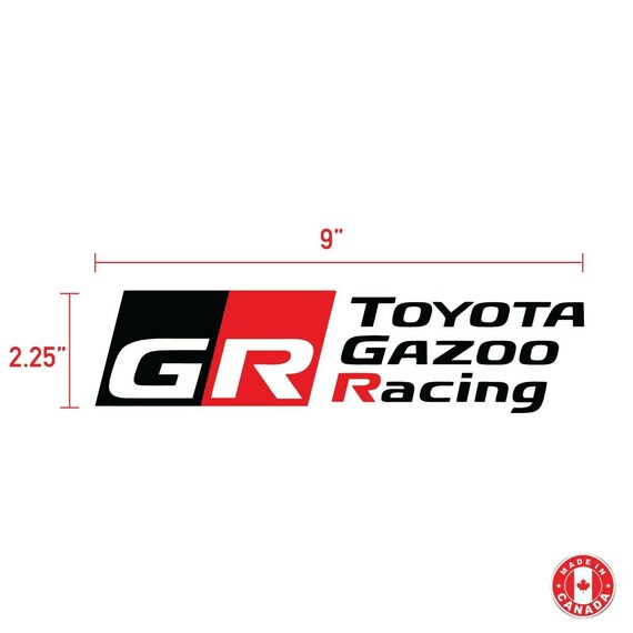 Toyota Racing Decals