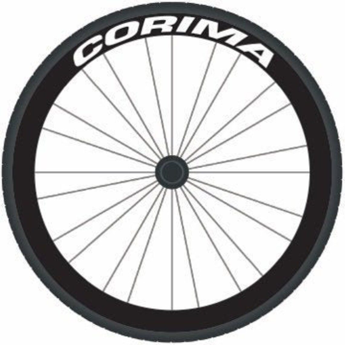 CORIMA Road Bike Wheel Rim Stickers Bicycle Race Cycle Decals - Etsy