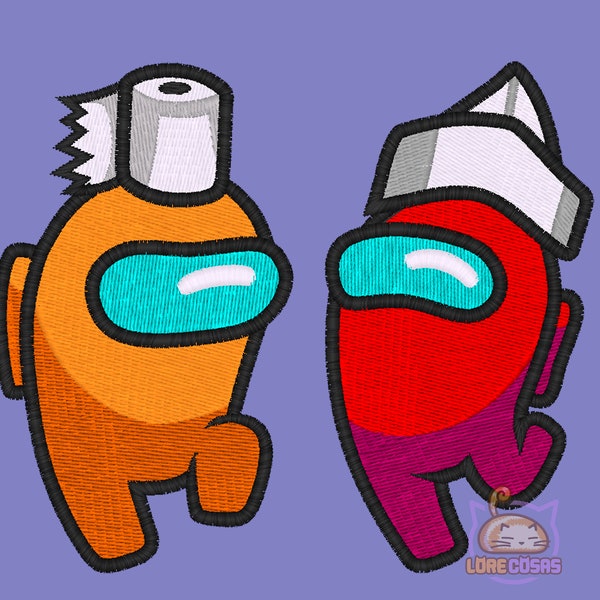 Among Us Designs Embroidery Design - Etsy New Zealand