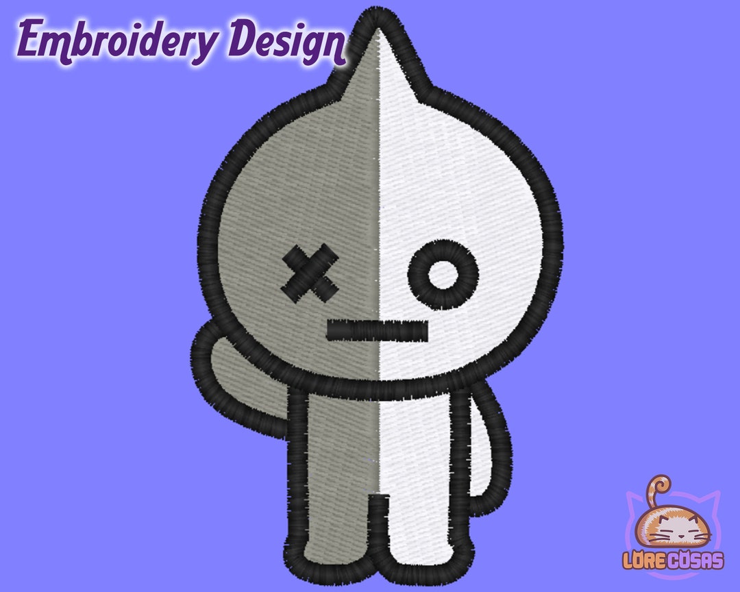 BTS Van Embroidery Design Downloadable Embroidery Matrix 3 Sizes - Etsy
