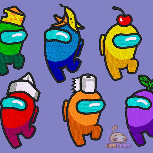 Among Us Embroidery - Etsy