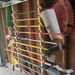 MORE SLOTS* Yard Tool Rack , Garden Tool Rack, Shed, Gardening, Tool ...